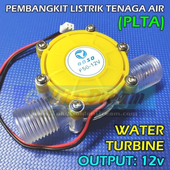 Jual PLTA 12v Pembangkit Listrik Tenaga Air Generator Hydroelectric ...