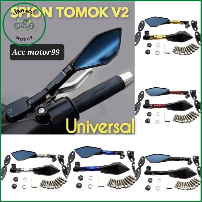 Jual Spion Tomok V2 Universal Vario Beat Aerox Nmax Pcx Adv Mio Bisa ...