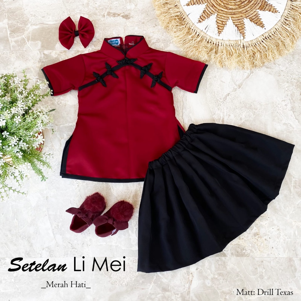 Jual Setelan Li Mei Baju Cheongsam Adat Tradisional China Anak dan ...