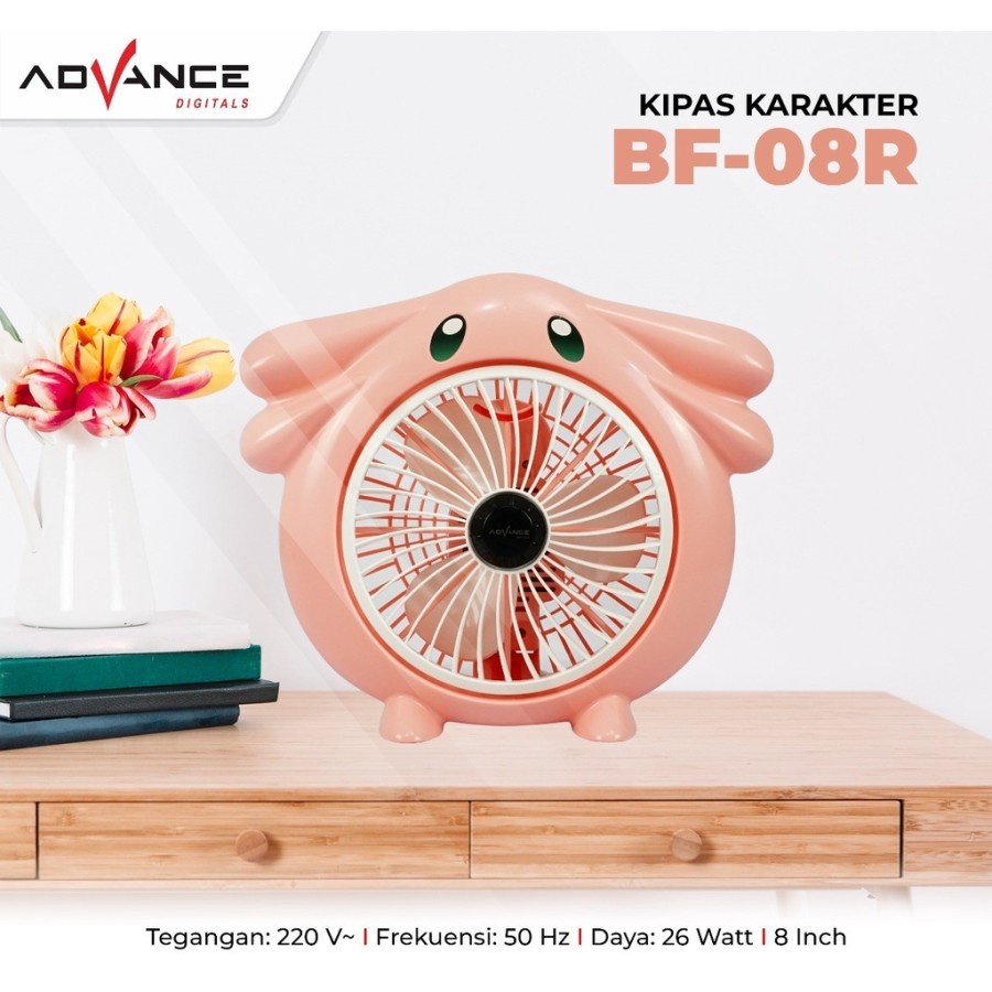 Jual KIPAS KARAKTER MEJA ADVANCE BF-08R POKEMON | KIPAS ANGIN ADVANCE ...