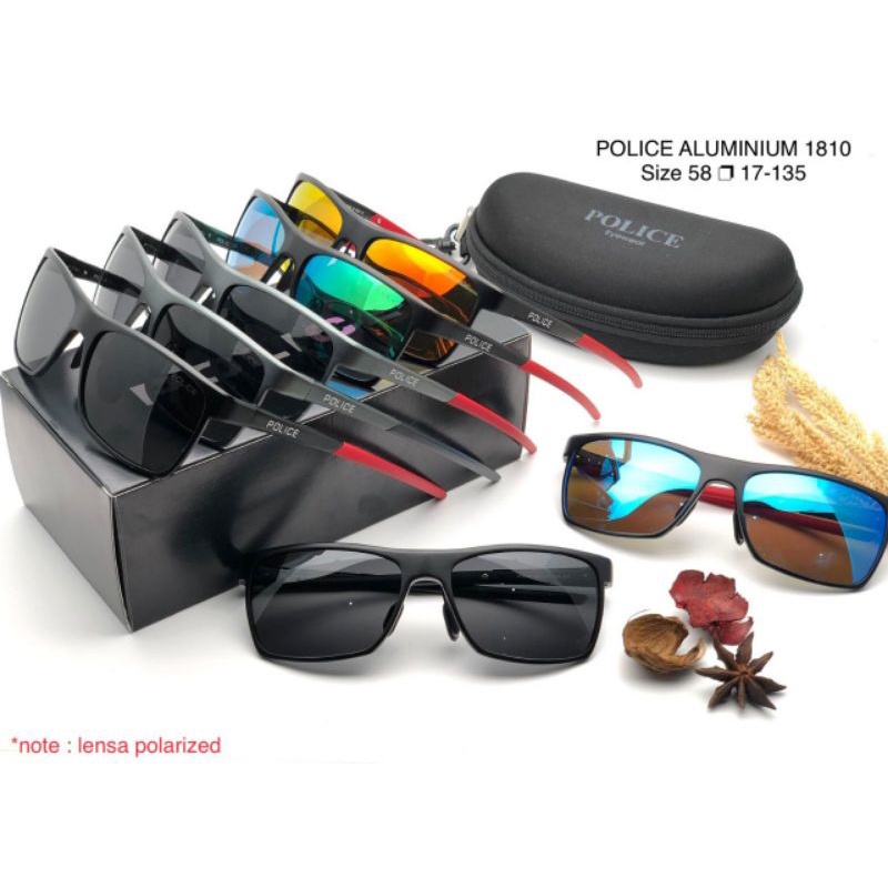 Jual BEST SELLER COD KACAMATA POLICE FULL TITANIUM LENSA POLARIZED ANTI SILAU ANTI SINAR UV ...