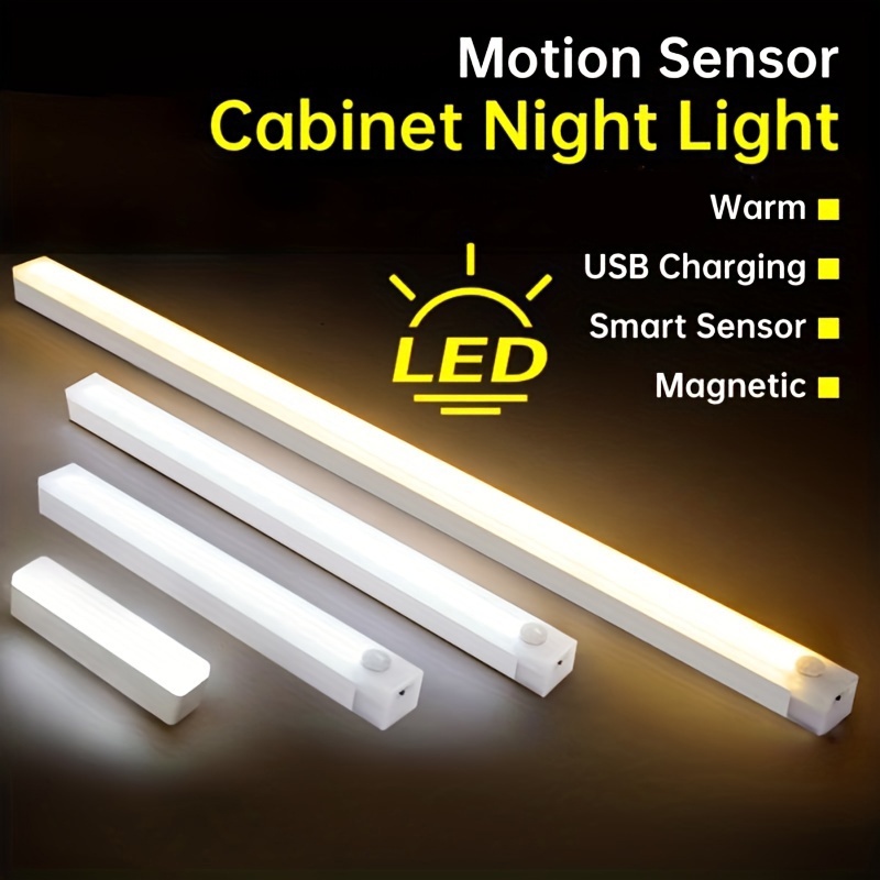 Jual Lampu Sensor Gerak Magnetic Motion Sensor Lampu Stick Panjang LED ...