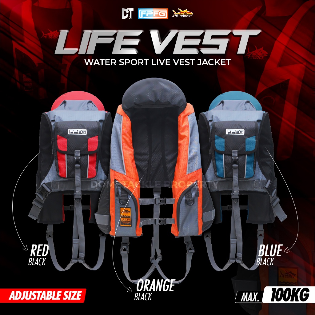Jual Life Jacket Markiman All Size Pelampung Safety 100kg Hexagonal ...