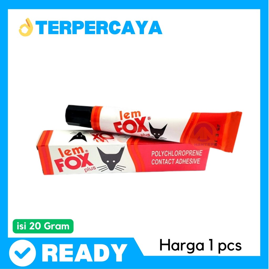 Jual Lem Fox Plus Tube 20 Gram | Shopee Indonesia