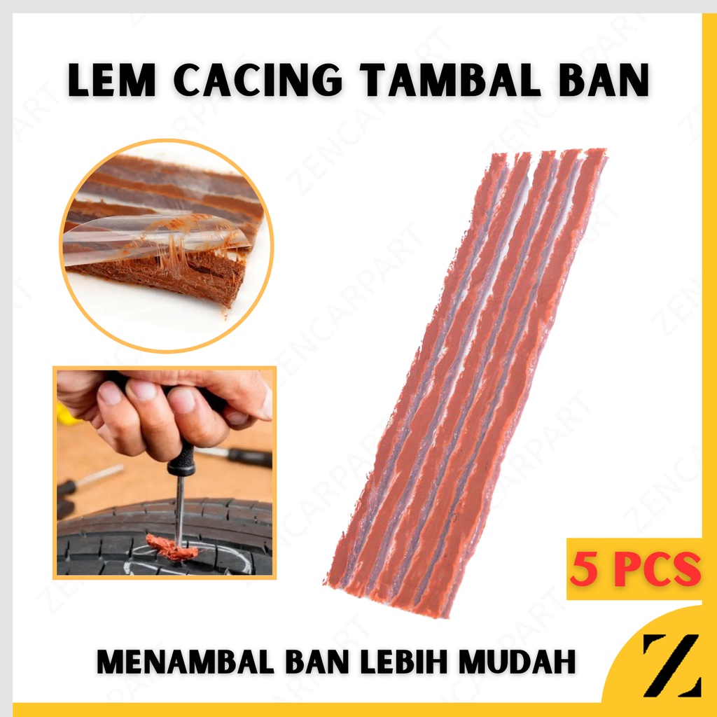 Jual Karet Tambal Ban Tubles Cacing Tambal Ban Tubless 20cm Bukan ...