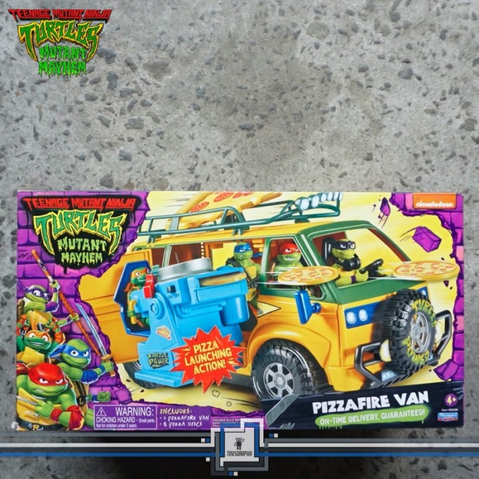 Jual Teenage Mutant Ninja Turtles Mutant Mayhem Pizzafire Van TMNT ...