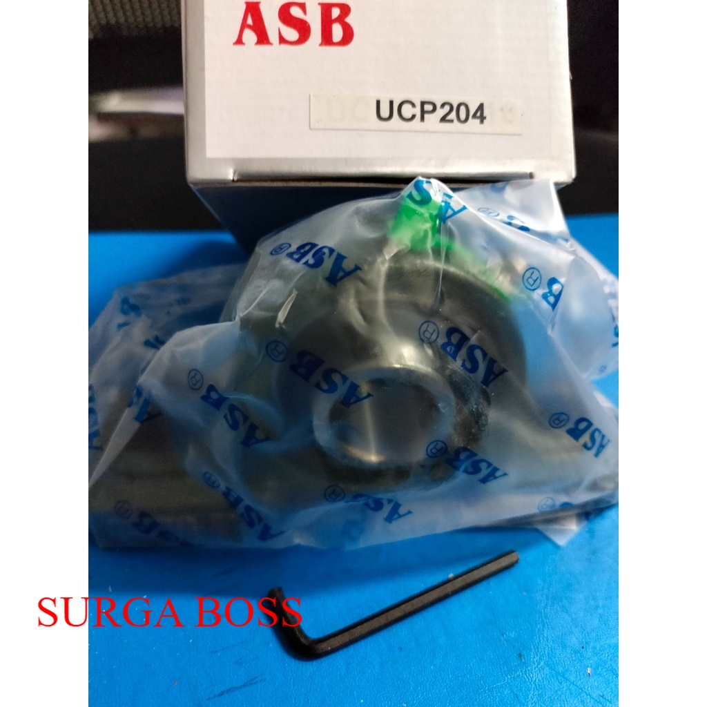 Jual Pillow Blok UCP 204 AS 20MM merk ASB ( harga per biji ) | Shopee Indonesia