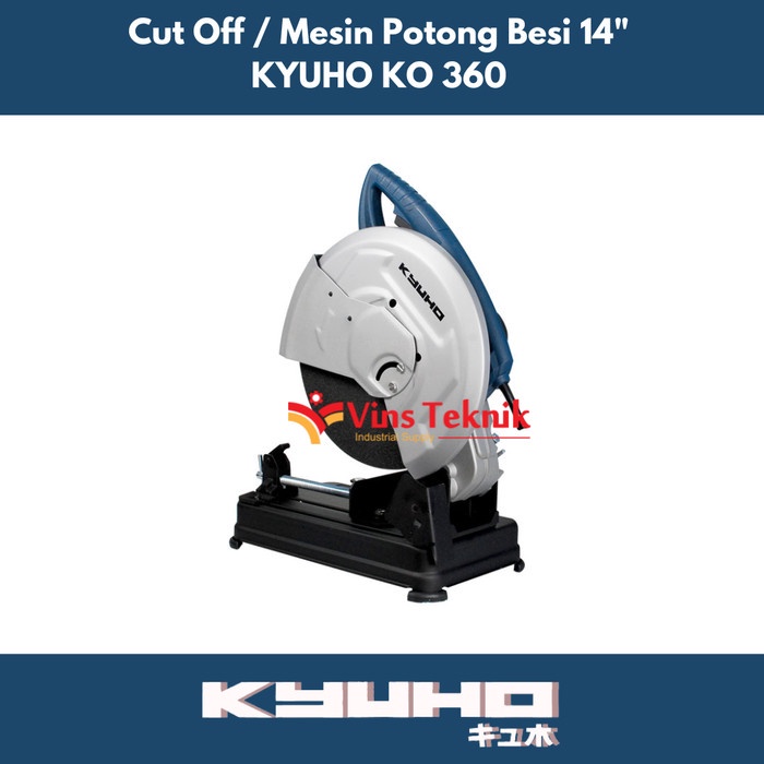 Jual Mesin Potong Besi 14" Cut Off Machine KYUHO KO-360 KO360 | Shopee ...