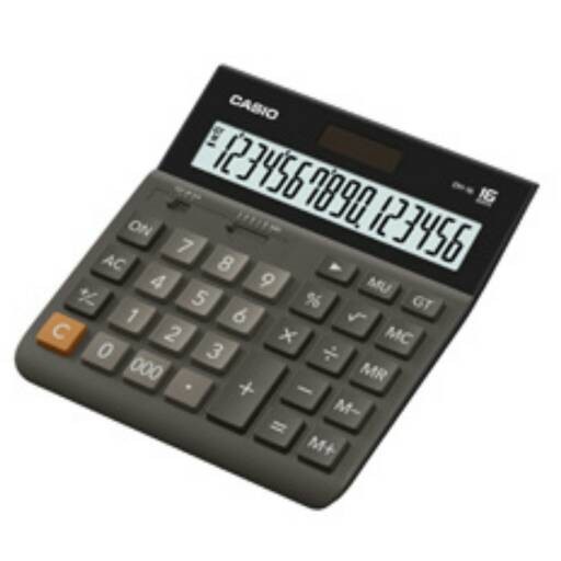 Jual CASIO DH-16 DESKTOP KALKULATOR 16 DIGIT / CALCULATOR MEJA DH16 ...