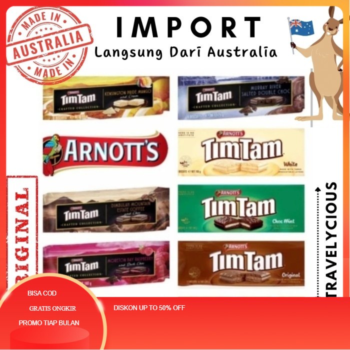 Jual Tim Tam Original Arnott's Australia/ TimTam Australia Original ...