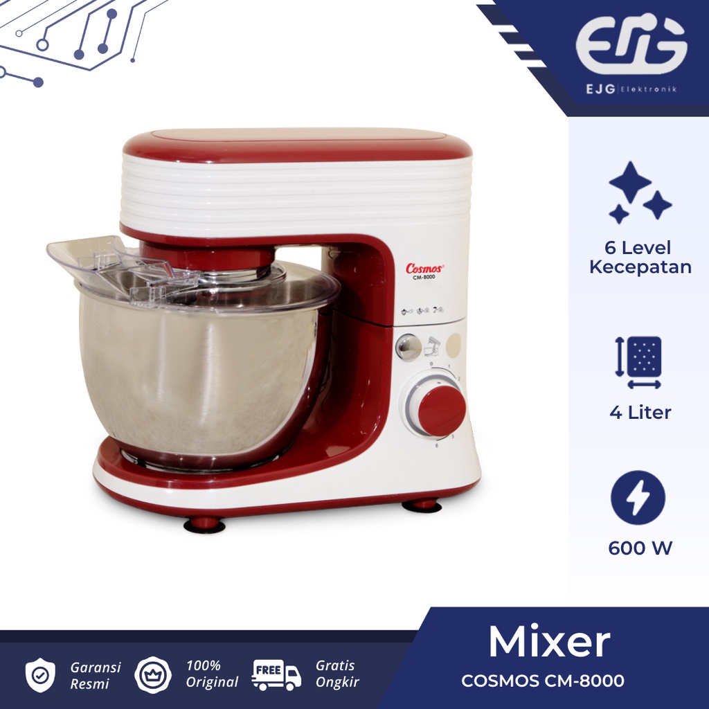 Jual Cosmos Planetary Stand Mixer CM-8000 | Shopee Indonesia
