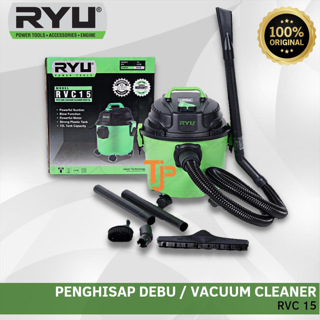 Jual RYU VACUUM CLEANER RVC 15 / MESIN PENYEDOT DEBU 15 L | Shopee ...