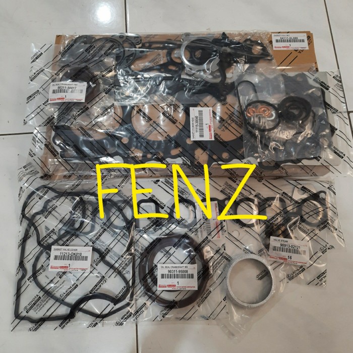 Jual paking full set innova - hilux 2.5cc mesin 2KD paking head plat-besi | Shopee Indonesia