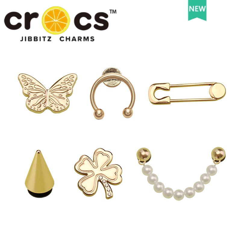 Jual crocs metal jibbitz charms crcocs booton High Quality Accessories ...