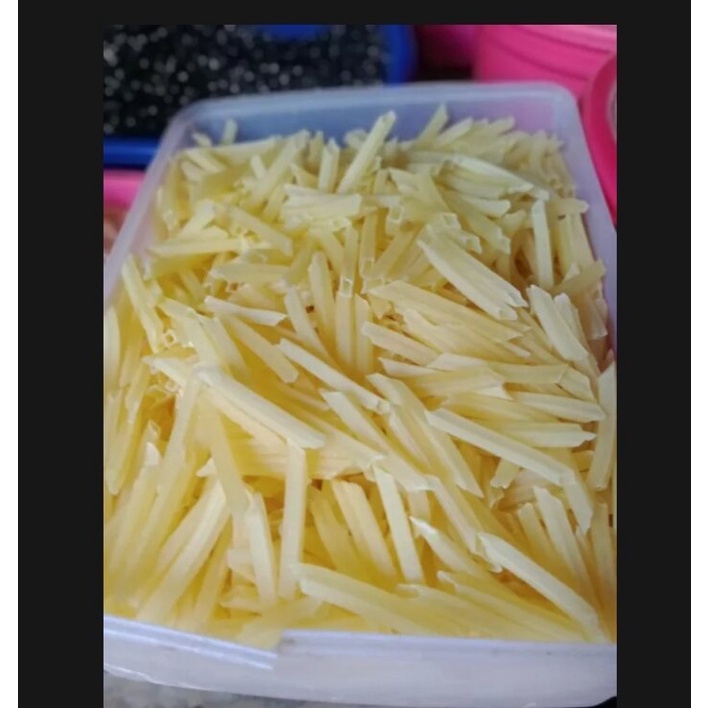 Jual Kerupuk potato panjang mentah 1Kg / kerupuk kentang panjang gurih ...