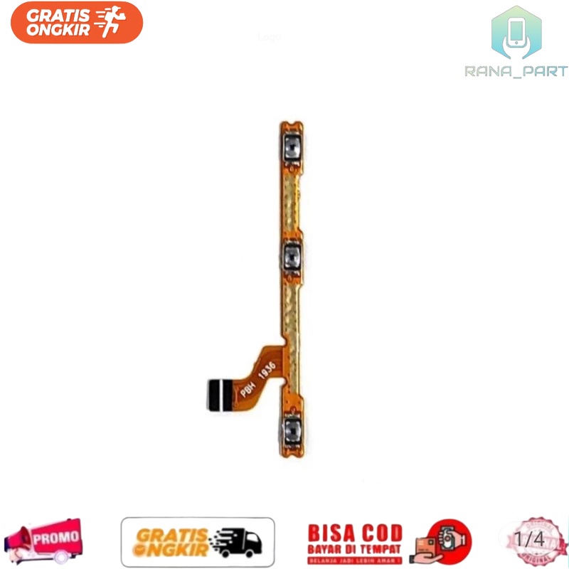 Jual SAMSUNG T290 T295 TAB A 8.0 2019 | Tombol Power On Off Volume Flexi On Of Vol - Flexible ...