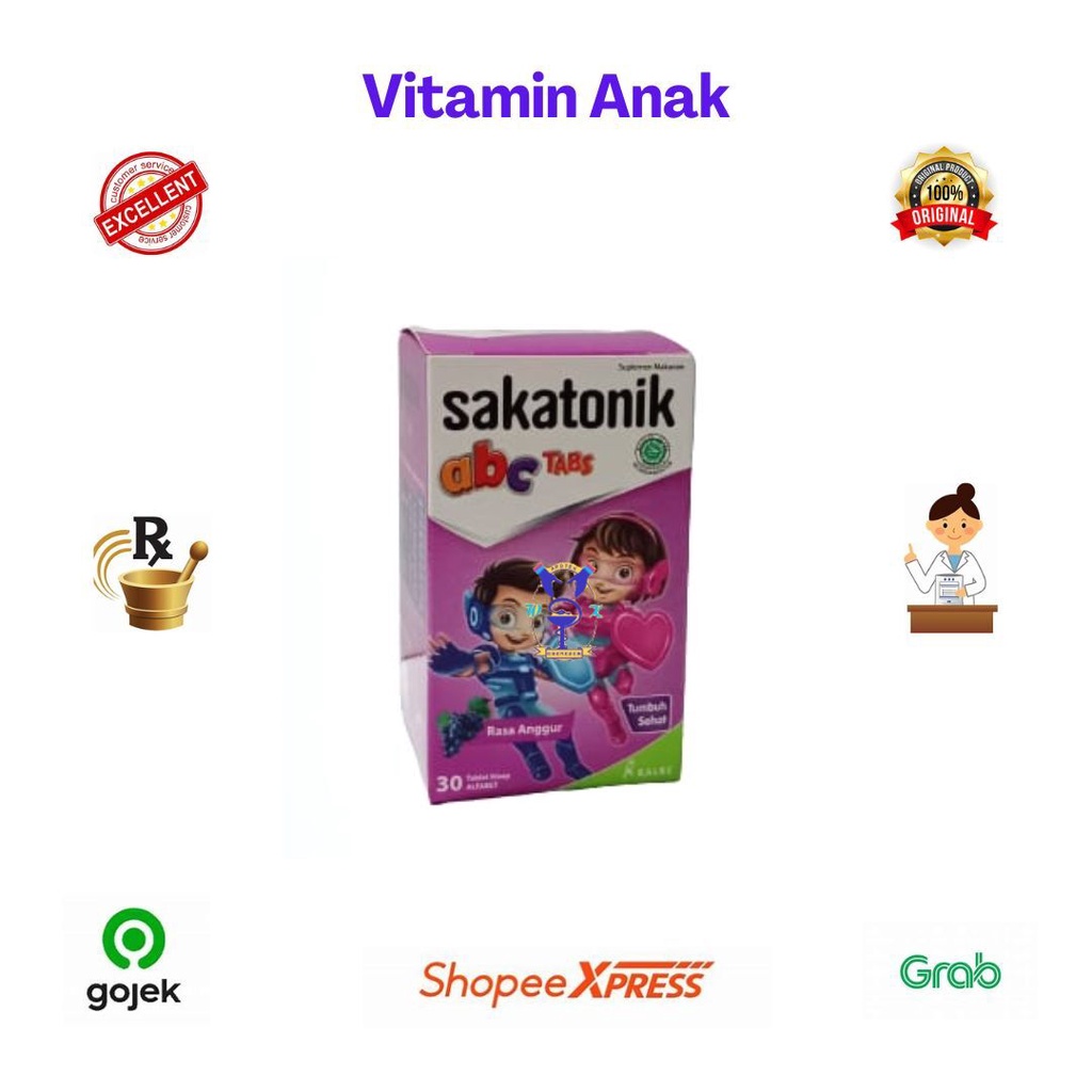 Jual SAKATONIK ABC TABS ANGGUR 30S (WIJAYA KUSUMA) | Shopee Indonesia