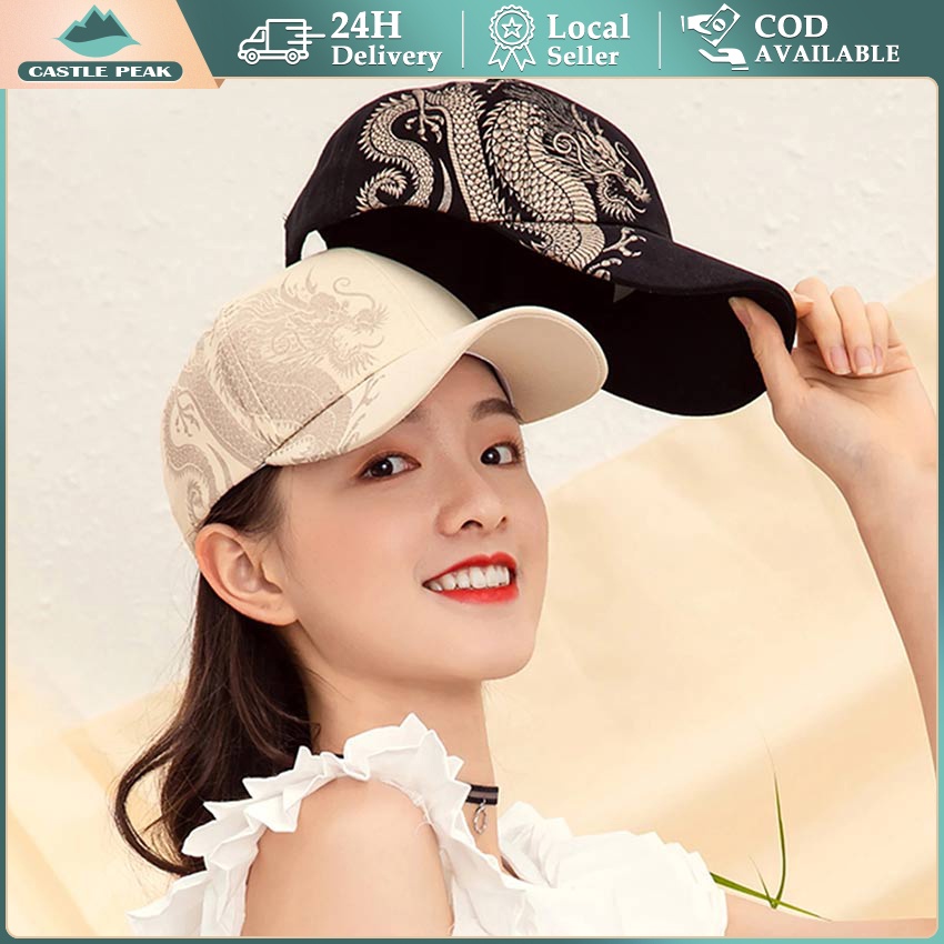 Jual Topi Trend Cina Naga Pola Crane Borr Bisbol Cap Pria Luar Ruangan ...