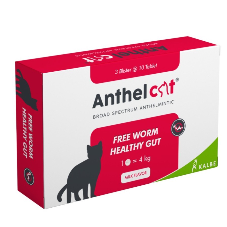 Jual Anthel Cat Obat Cacing Kucing 1 Tablet | Shopee Indonesia
