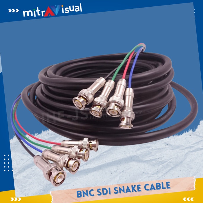 Jual 4 BNC SDI Snake Cable | Shopee Indonesia