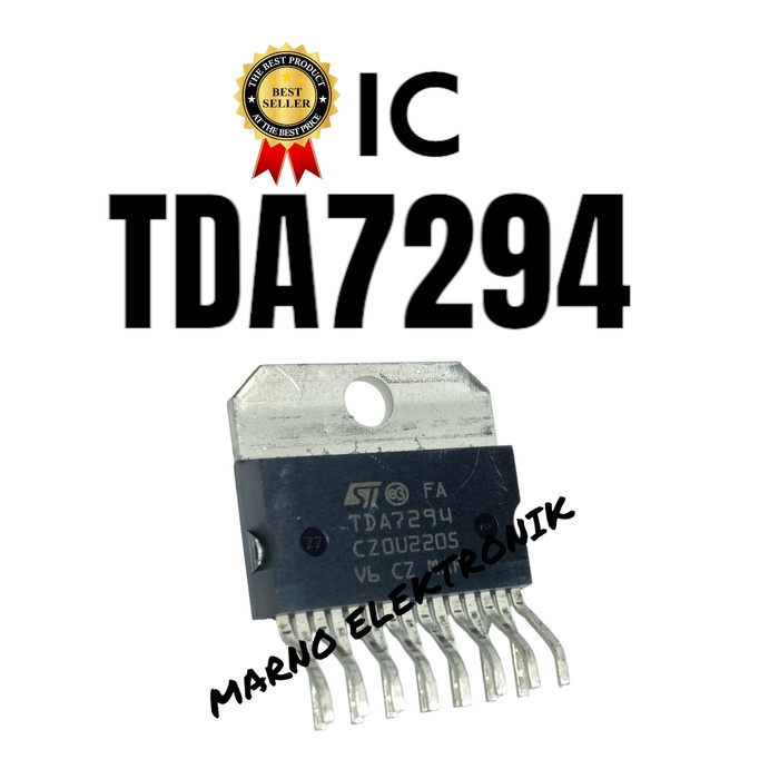 Jual IC TDA 7294 TDA7294 TDA-7294 ORIGINAL PART TOOL ELECTRO | Shopee Indonesia