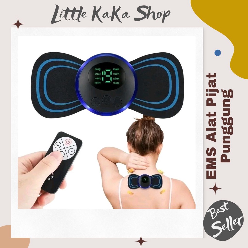Jual EMS Alat pijat Punggung - Leher - Lutut - Badan Mini massage ...