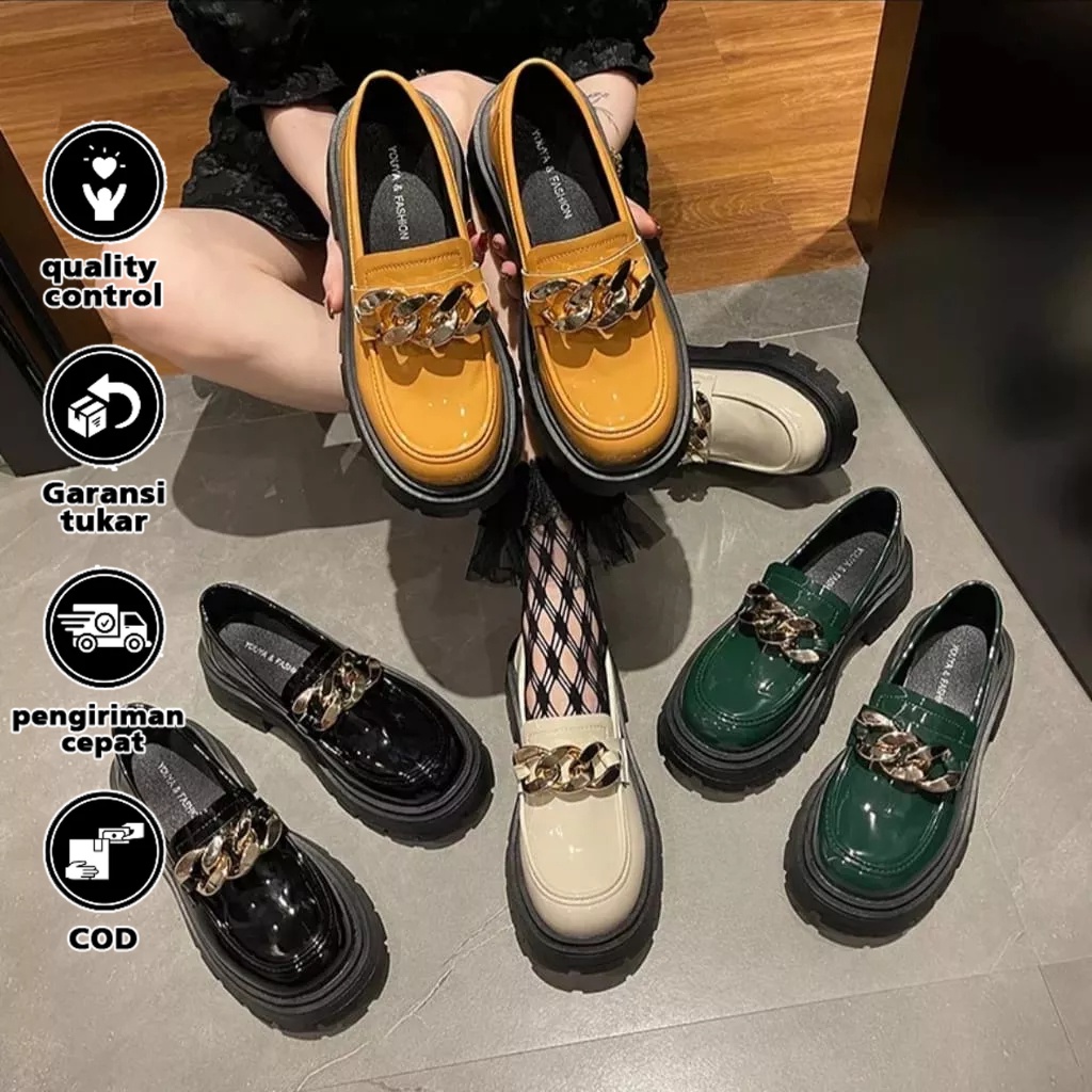 Jual NEW ARRIVAL Sepatu Wanita Docmart Momo Sepatu loafers DC 01 2024 ...