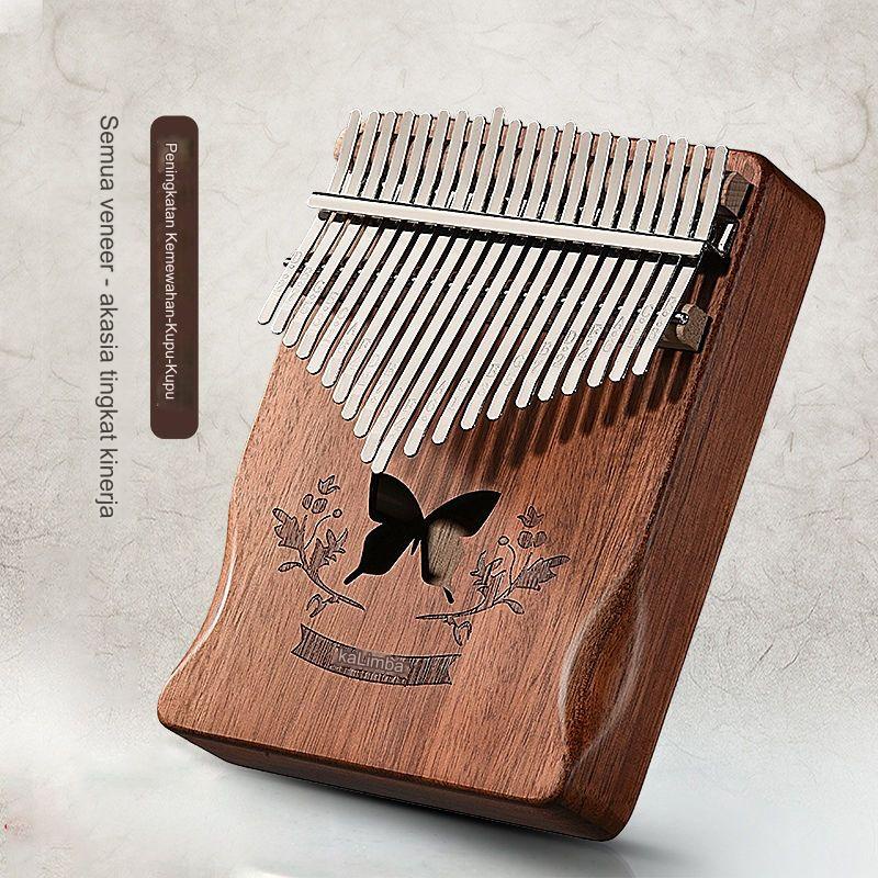 Jual Piano Jempol Kalimba Piano 21 Nada, Instrumen Musik Portabel 17 ...