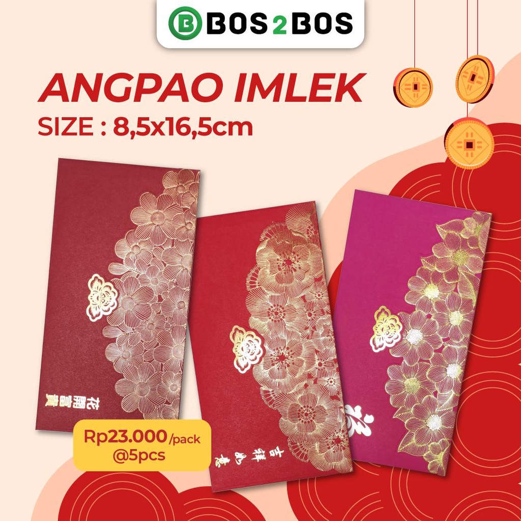 Jual RE-01;02;03 Angpao Kembang Big Size (5 Pcs) | Shopee Indonesia