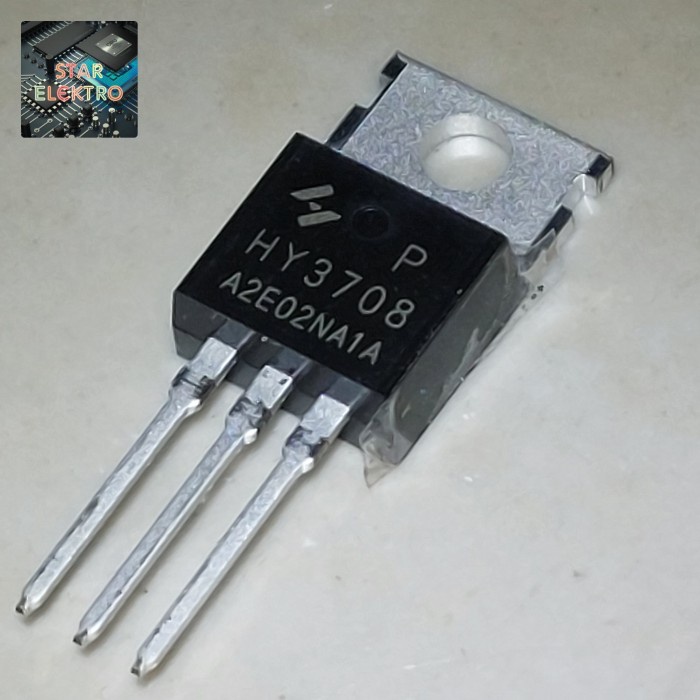 Jual HY3708 P To-220 HY3708P Mosfet 170A 80V HuaYi HY 3708 288W N-Channel | Shopee Indonesia