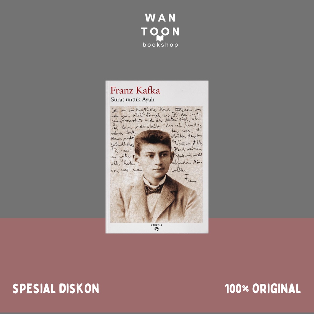 Jual Buku Franz Kafka Surat Untuk Ayah Original Penerbit Kakatua
