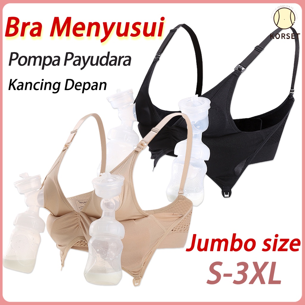 Jual Bra Menyusui Handsfree Breast Pump Undewear Breastfeeding Bh ...