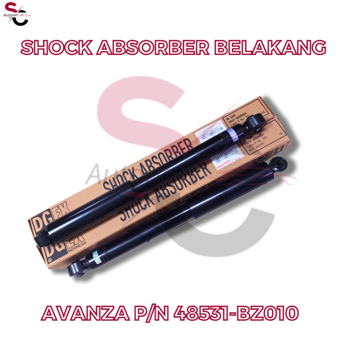 Jual Shock Absorber Shock Breaker Belakang Avanza P/N 48531-BZ010 ...