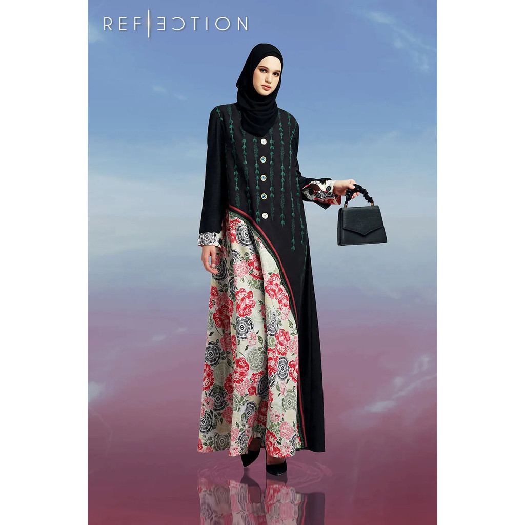 Jual TUNEECA GAMIS Feodora T-0124014 / Tuneca Reflection / Gamis ...