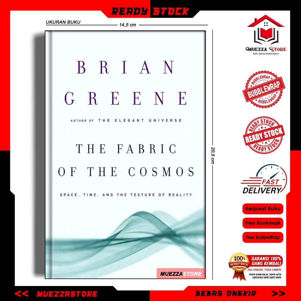 Jual The Fabric of the Cosmos by Brian Greene (English/Indonesia ...
