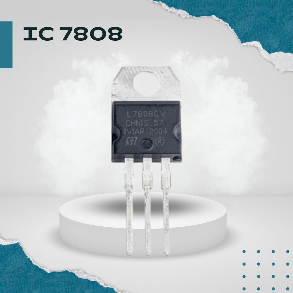 Jual IC 7808 L7808 LM7808 – Voltage Regulator 8V 3A untuk Rangkaian ...