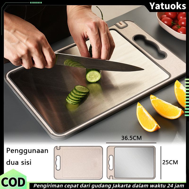 Jual 304 Talenan Stainless Steel / Talenan baja tahan karat dua sisi ...