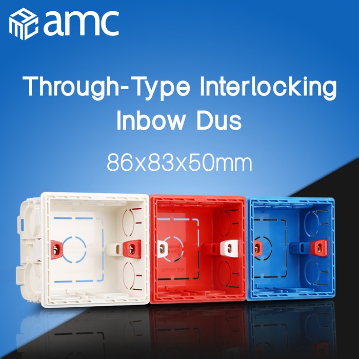 Jual AMC Inbow Dus Inbowdus 86 x 83 x 50 mm Dark Back Box Ducts ...