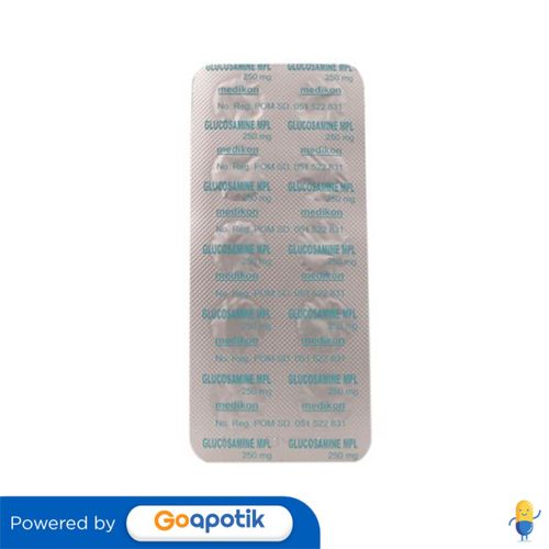 Jual Glucosamine Mpl 250 Mg Strip 10 Kaplet | Shopee Indonesia