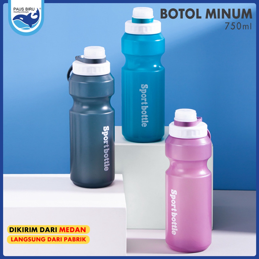 Jual Paus Biru - Portable Botol Minum Anak Bpa Free Aesthetic Sport ...