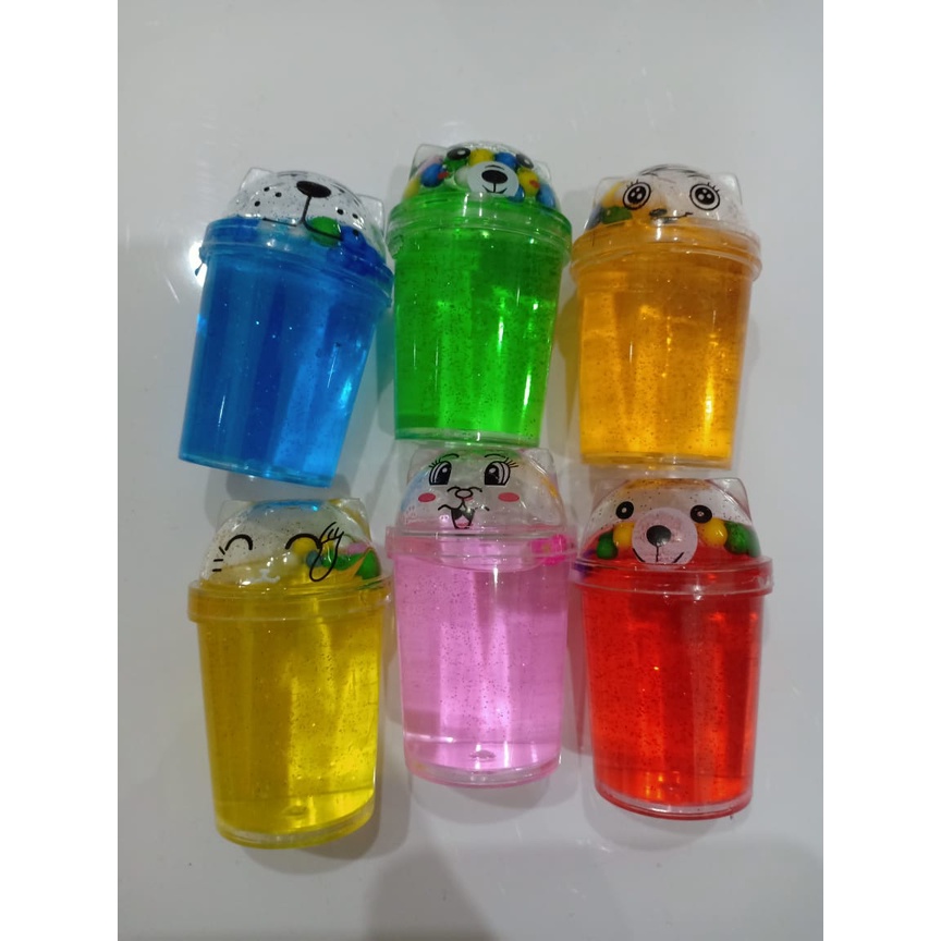 Jual SLIME MINI / MAINAN ANAK / SLIME WARNA-WARNI / SLIME 25 ANAK LUCU ...