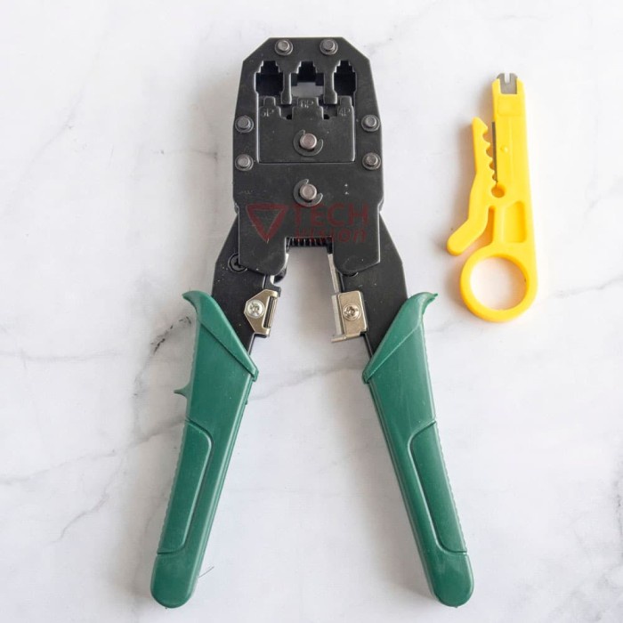 Jual Crimping Tool RJ45 RJ11 Tang Crimping Tools | Shopee Indonesia