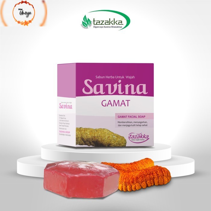 Jual Savina Sabun Herba Untuk Wajah (Gamat Plus Kolagen) | Shopee Indonesia