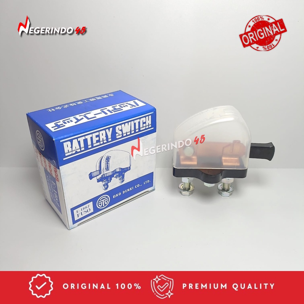 Jual ORIGINAL BATTERY SWITCH EIKO DENKI E-108Z HANDLE AKI EIKO DENKI JEPANG | Shopee Indonesia