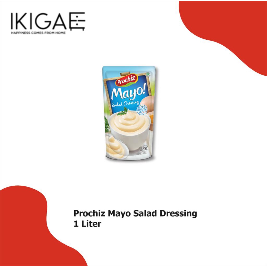 Jual PROCHIZ MAYO SALAD DRESSING MAYONAISE 1 LITER | Shopee Indonesia