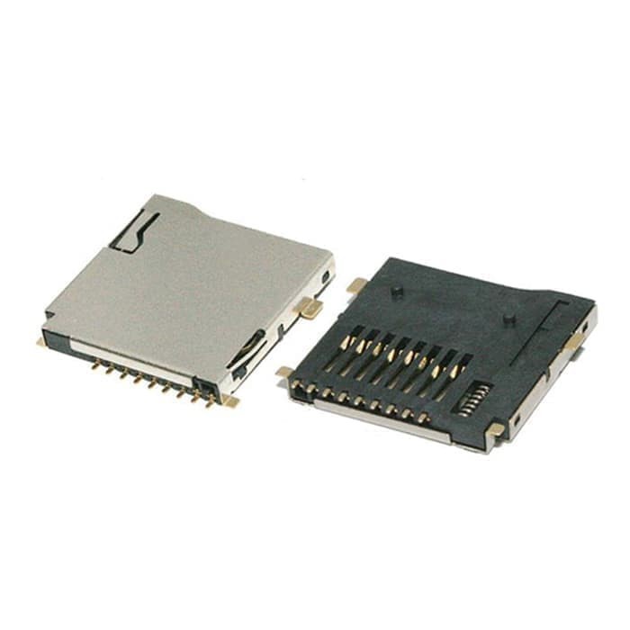 Jual Micro SD card sdcard Reader Adapter Connector TF Slot socket PCB ...