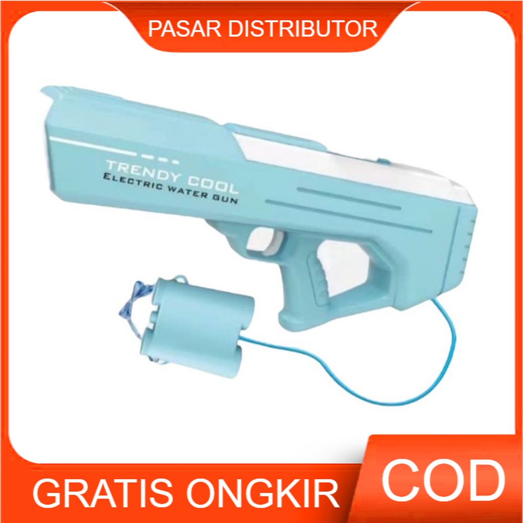 Jual Mainan Anak GUN TRENDY COOL ELECTRIC Water Gun Mainan Tembakan Air ...