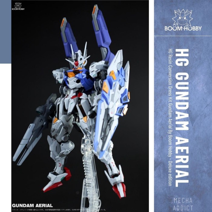 Jual HG Resin Conversion Kit GUNDAM AERIAL by Boom Hobby - Deluxe ...