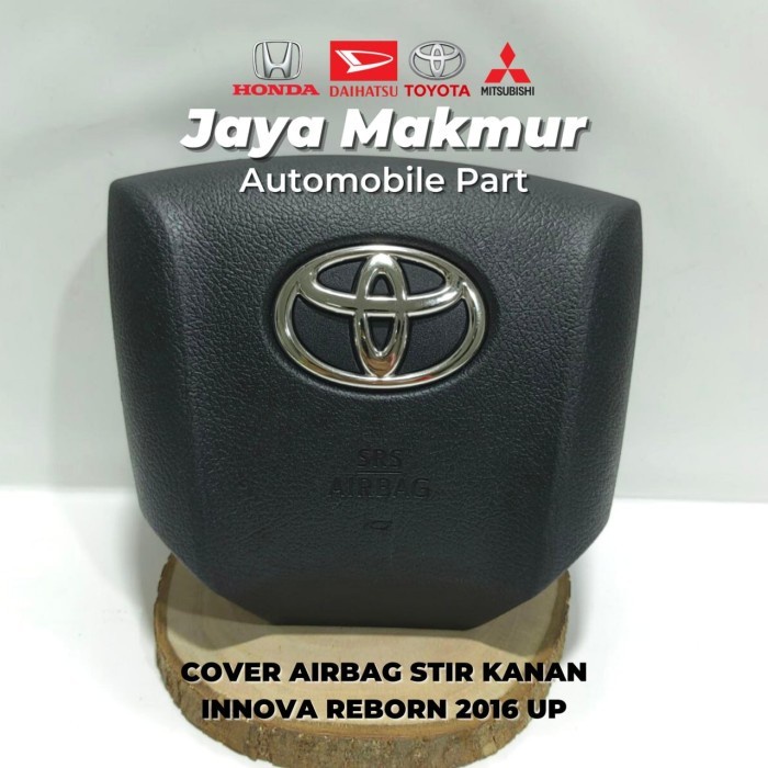 Jual Cover Airbag Stir Steer Kanan Innova Reborn 2016 up Original ...