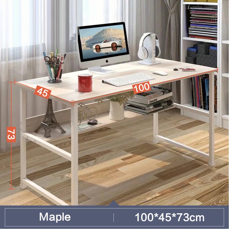 Jual PROMO AESTHETIC TERBARU TERMURAH SIMPLE MINIMALIS !! Meja Belajar ...